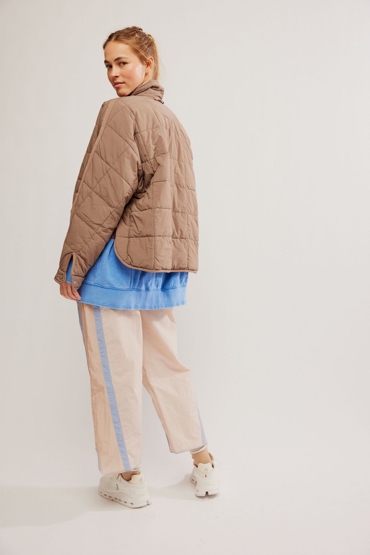 Free People Pippa Packable Puffer Jacket/Fossil | Cside